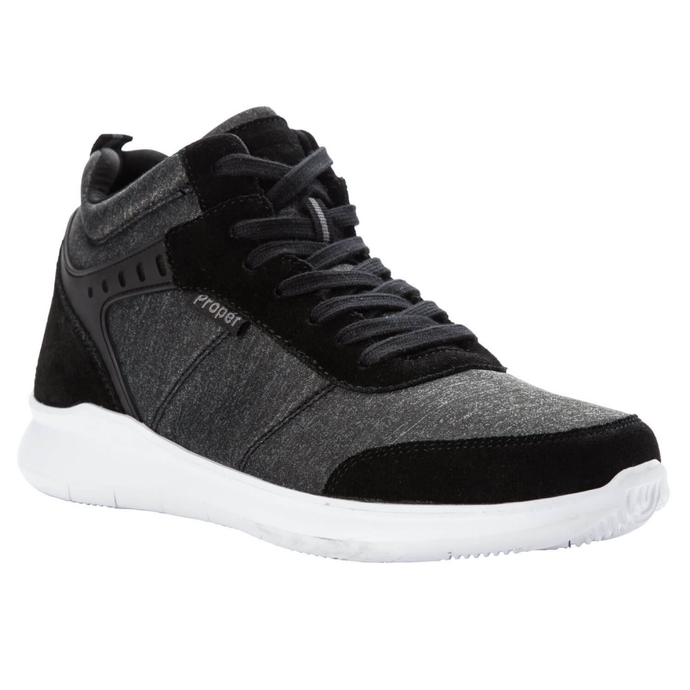 Propet Viator Hi - Men's Comfort Hi-Top Sneakers | Flow Feet