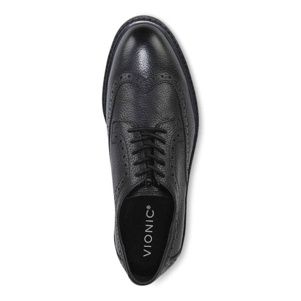 Vionic Lombard - Men's Oxford Lace Up Dress Shoes | Flow Feet