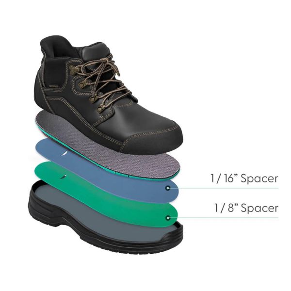 Orthofeet Graphite - Men's Hands-Free Work Boots | Flow Feet