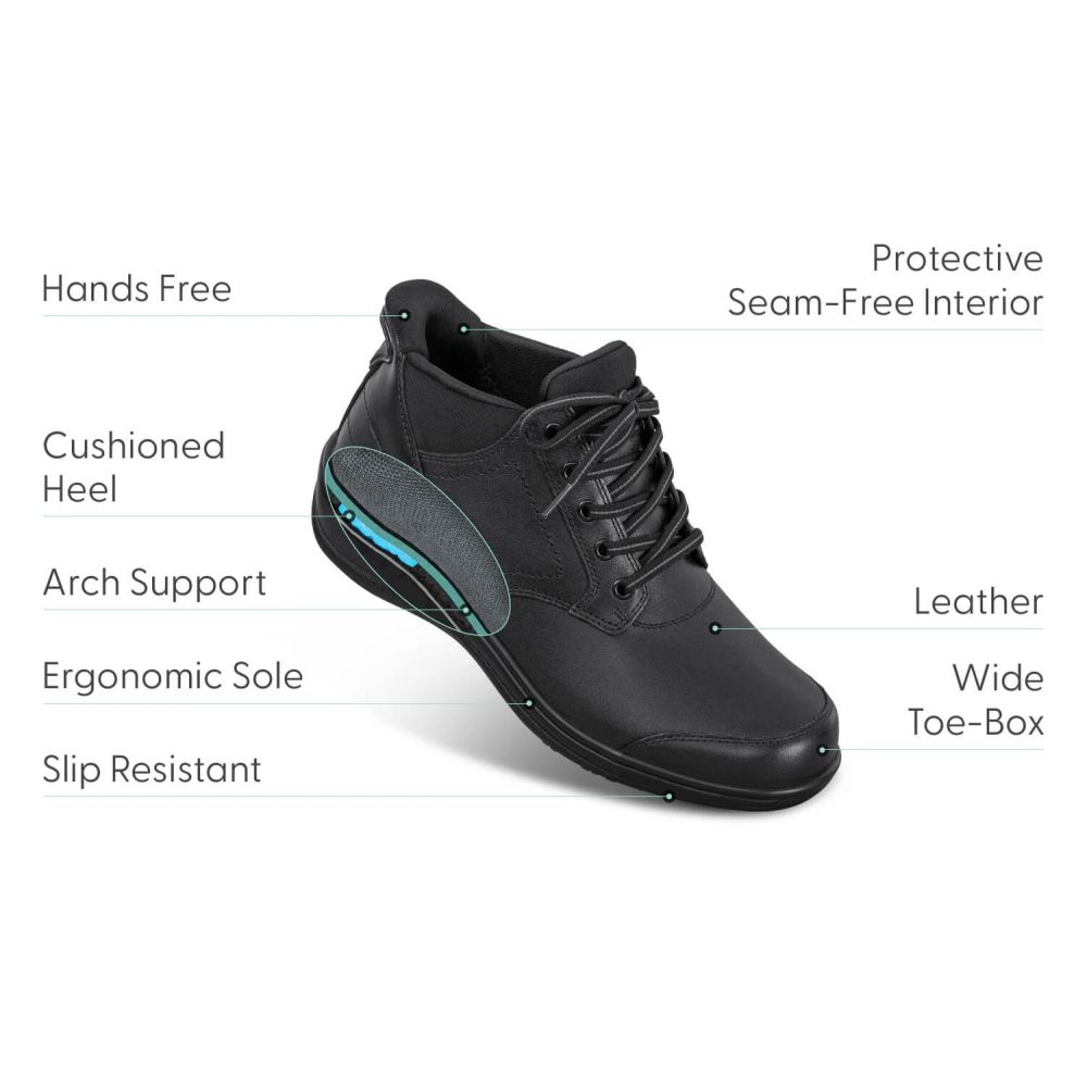 Orthofeet Rosel - Women's Hands-Free Boots | Flow Feet